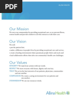 SSM Health: Mission, Values, Overview | PDF | Patient | Health Sciences