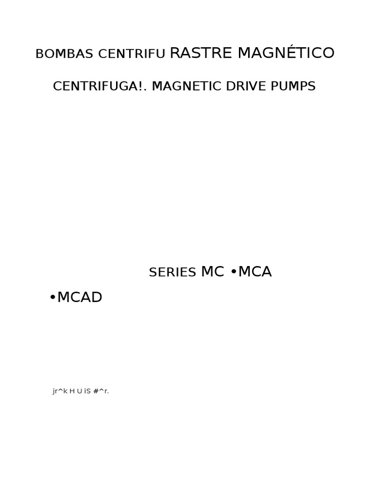 Bombas Aiqsa Plastomec | PDF | Materiales | Naturaleza