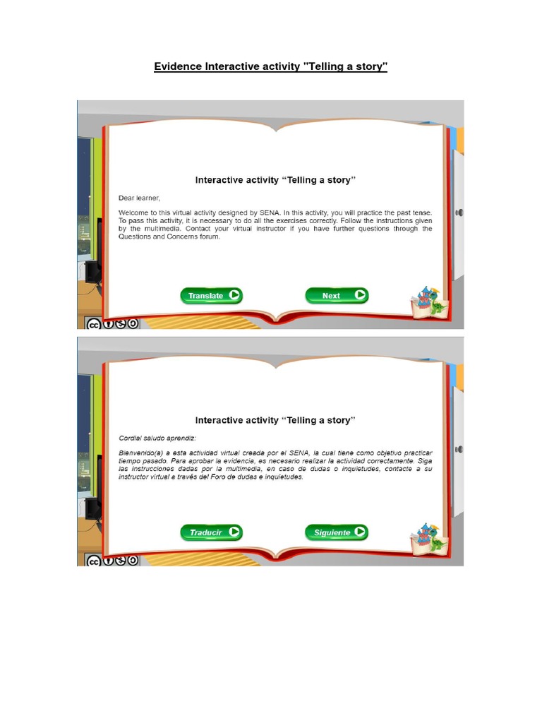 Pass the Story Interactive Activity | PDF