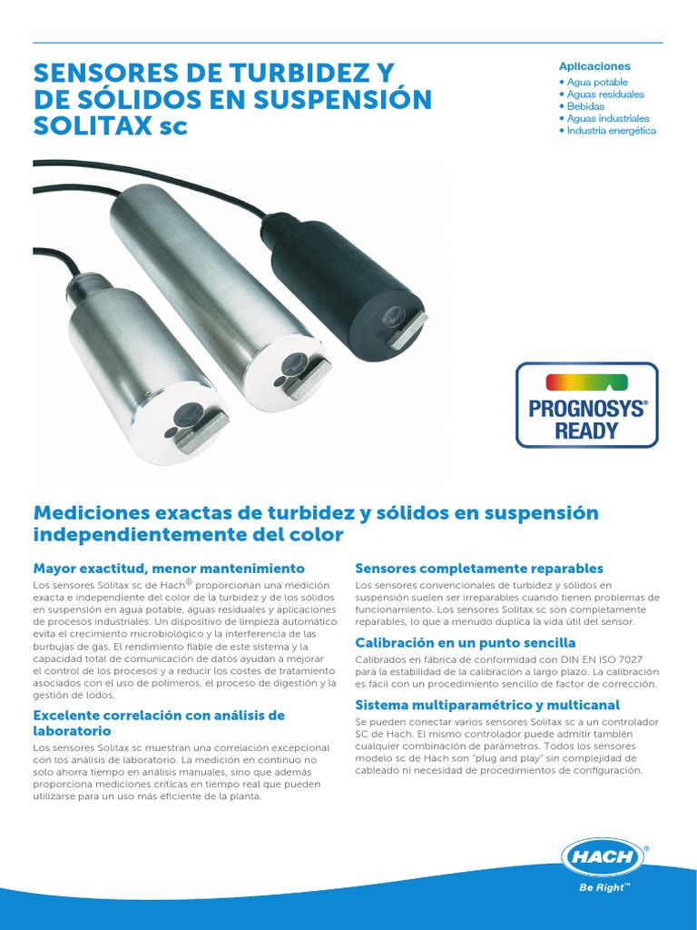 DOC053.61.35118.Jan17 - Solitax SC | PDF | Calibración | Aguas residuales