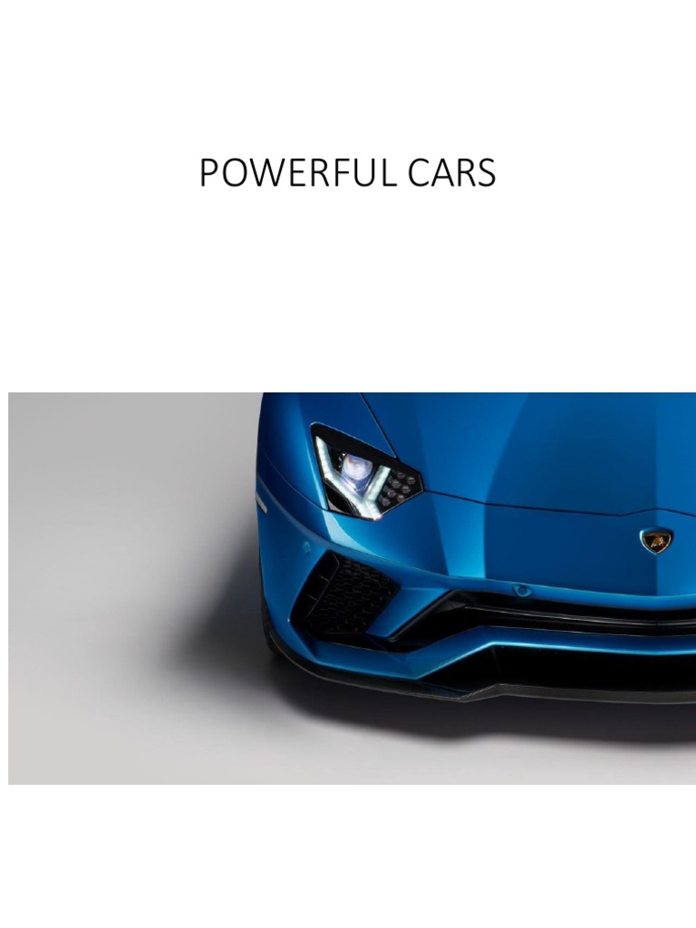 Cars | PDF