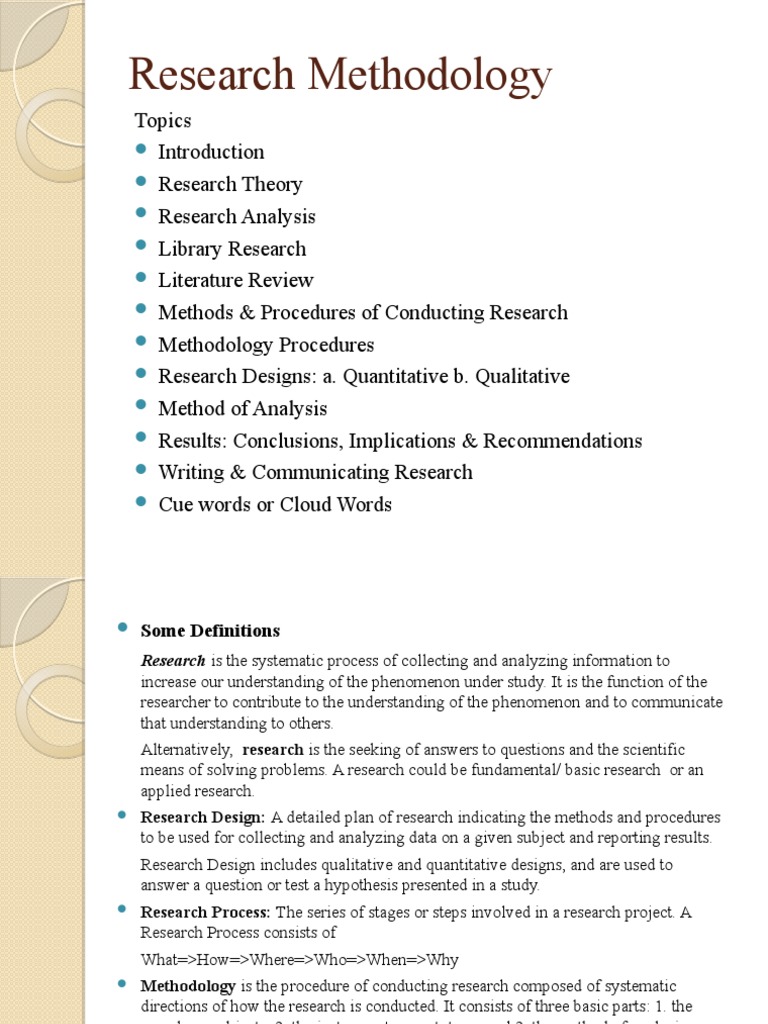 RM ppt1 | PDF | Sampling (Statistics) | Scientific Method