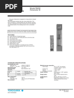 Data Sheet For DP Flow Transmitter - JBF Manglore PTA Plant | PDF ...