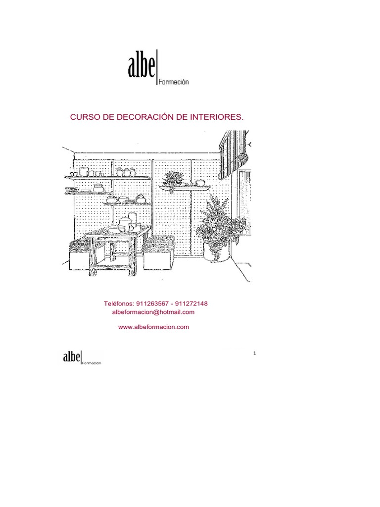Modulo 2 Decoracion de Interiores | PDF | Pinturas | Cortina