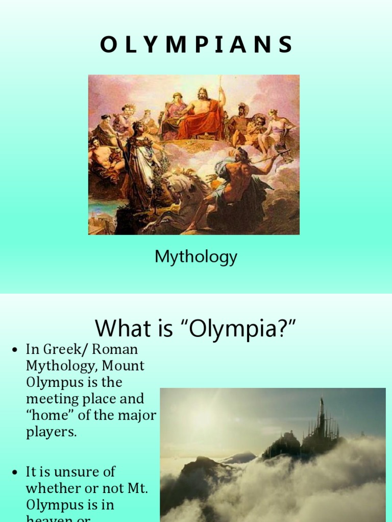 The 12 Olympians Agnes | PDF | Twelve Olympians | Mythological Greek ...