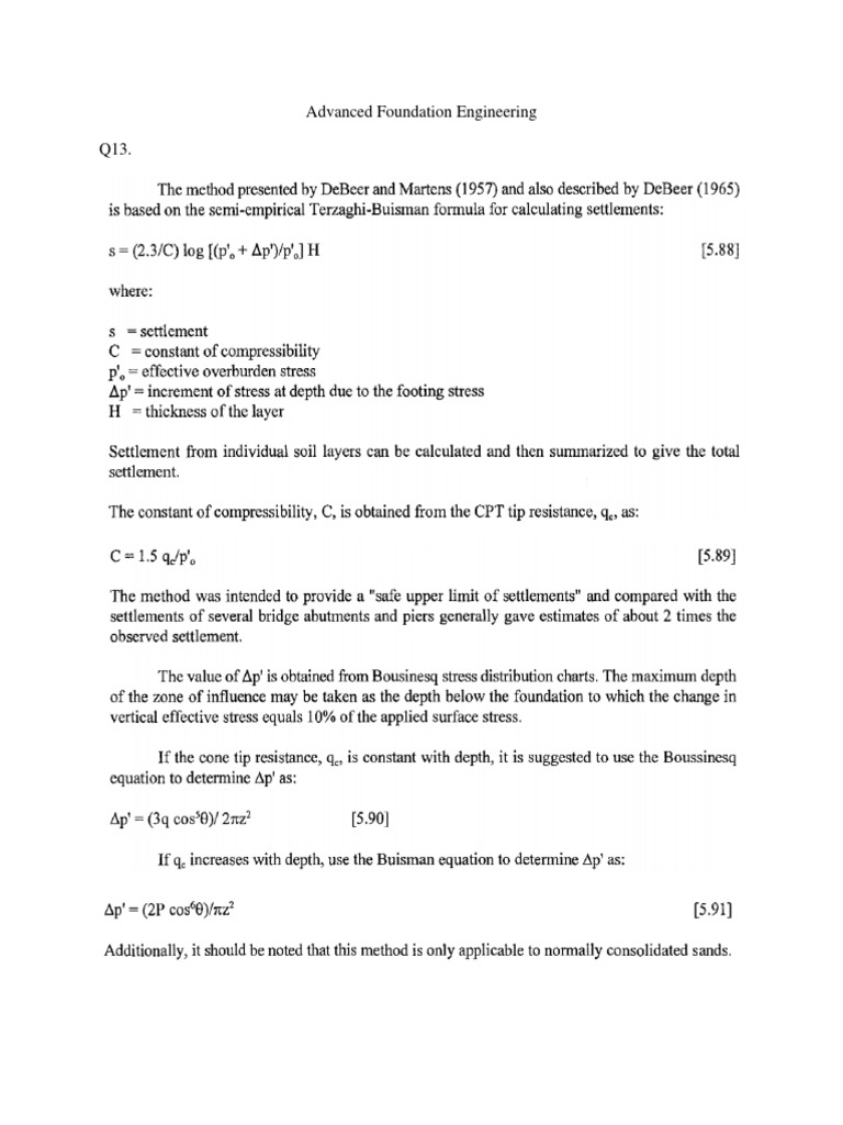 Advanced Foundation Engineering | PDF | Science | Engineering