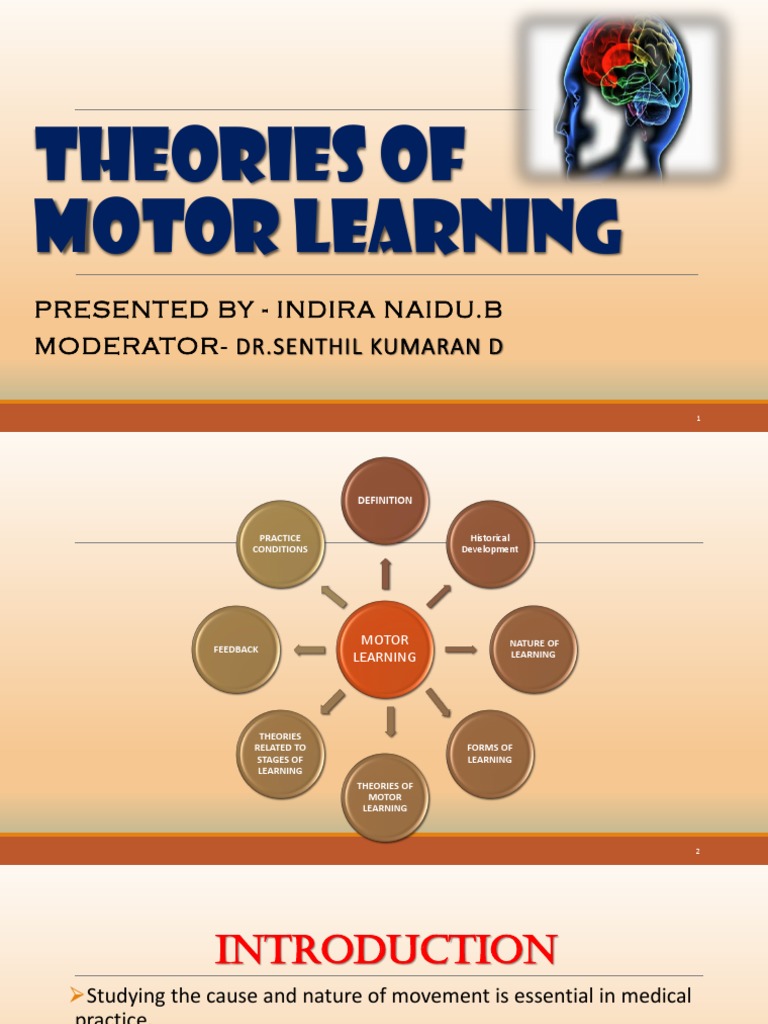 Theories of Motor Learning | PDF | Classical Conditioning | Behavioral Neuroscience