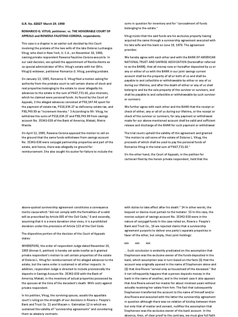 Succession Additional | PDF | Concurrent Estate | Probate