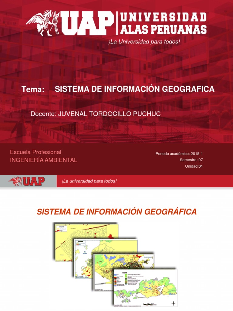 Clase 1 Sistema de Informacion Geografica | PDF | Arc Gis | Sistema de ...