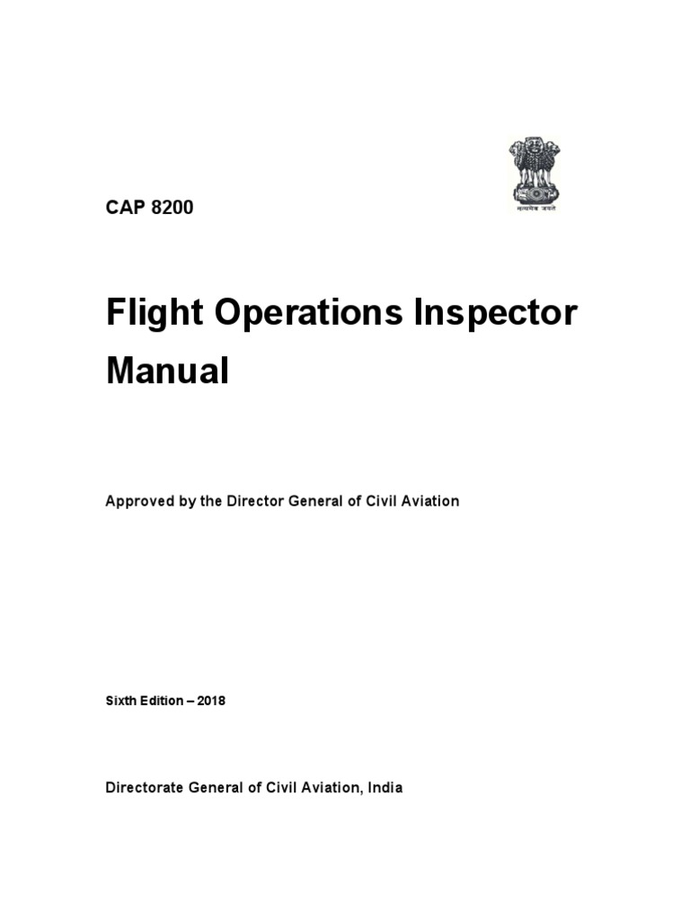 FOI Manual | PDF | Aviation | Safety