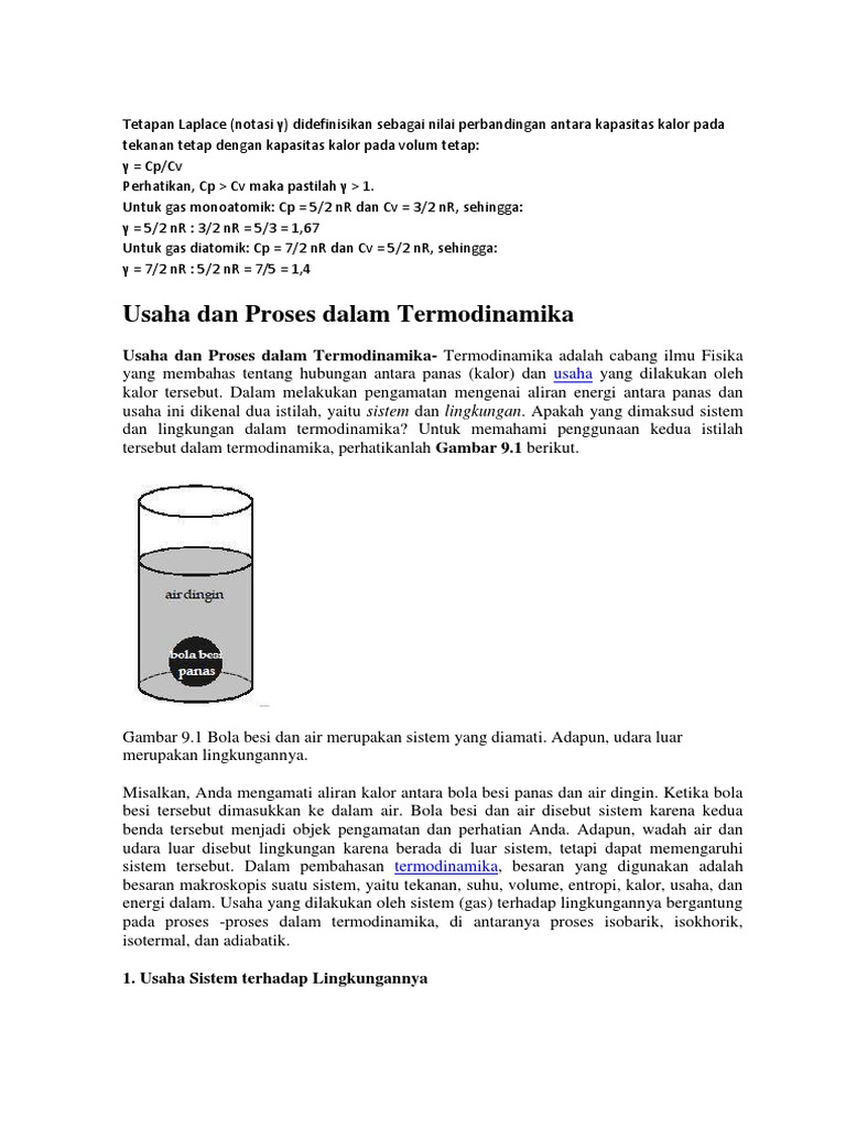 Konsep dan Rumus Tetapan Laplace | PDF