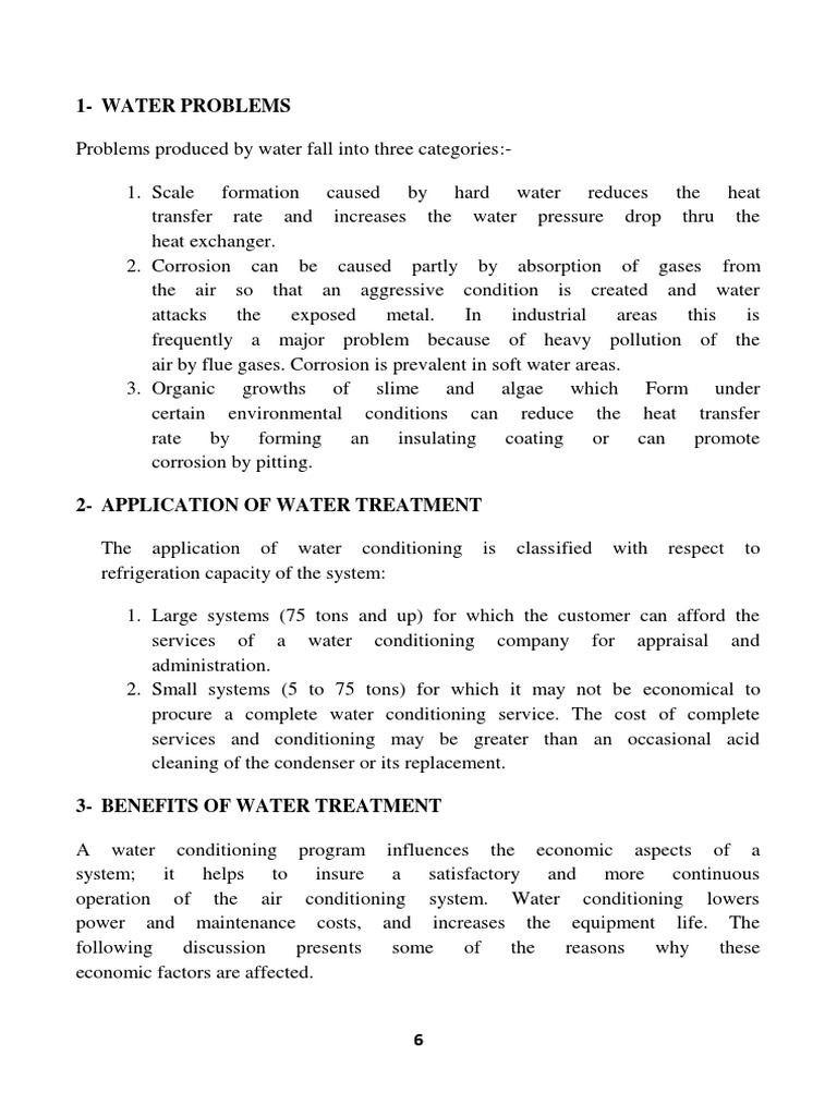 1-Water Problems | PDF | Corrosion | Ph