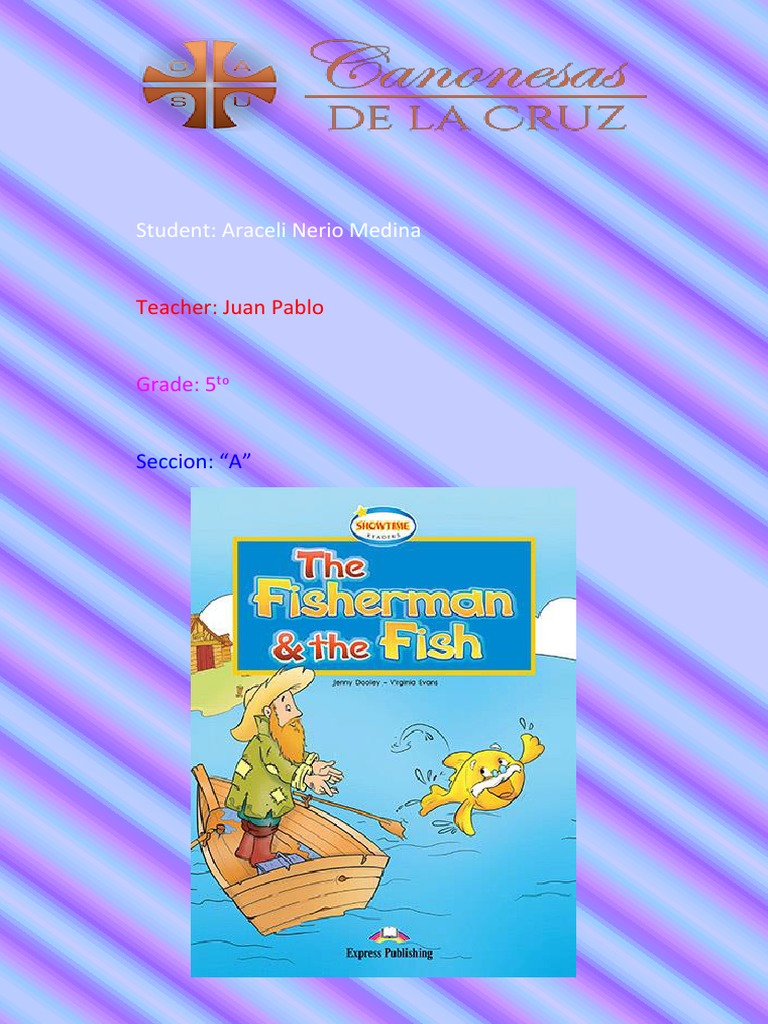 Caratula de Ingles - The Fisherman and The Fish | PDF