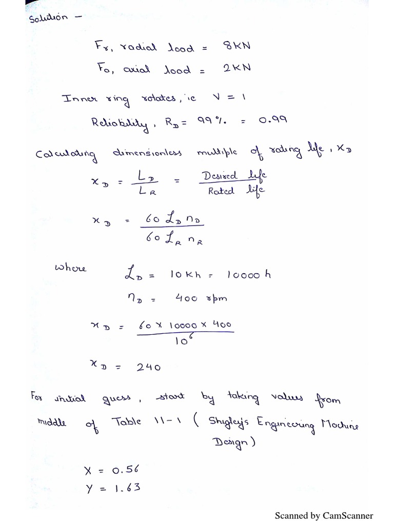 Bearing Selection | PDF