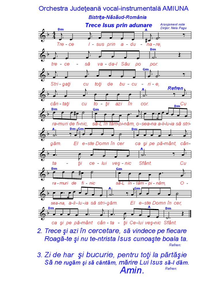 Trece Isus Prin Adunare | PDF