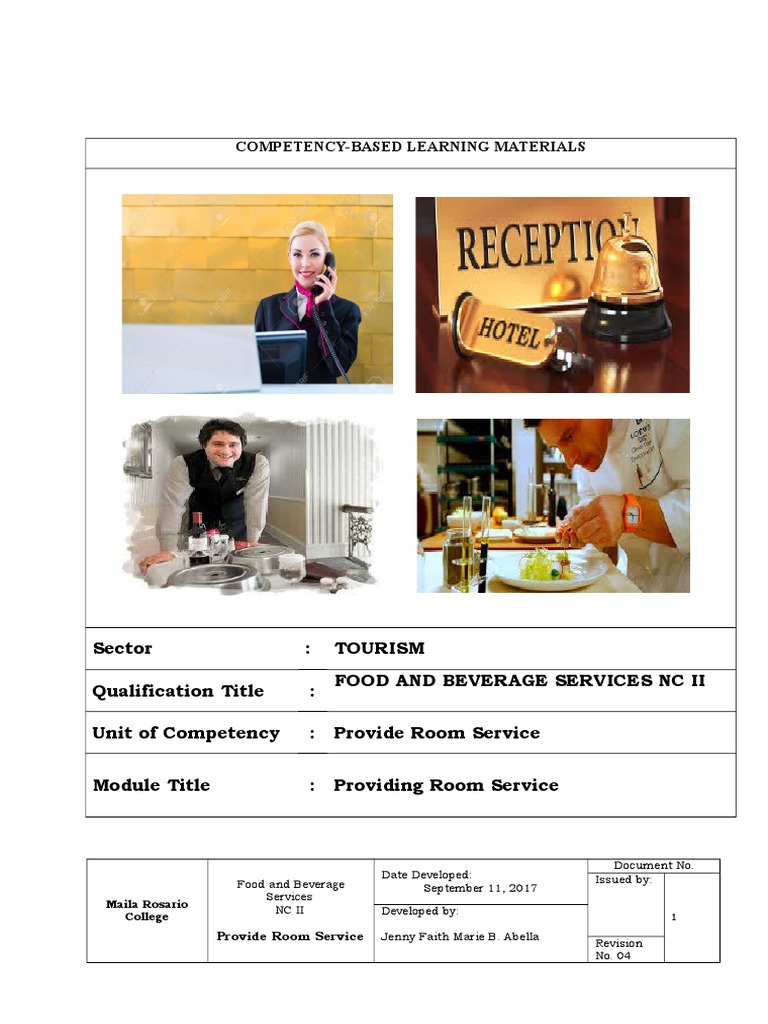 CBLM Final | PDF | Food And Drink