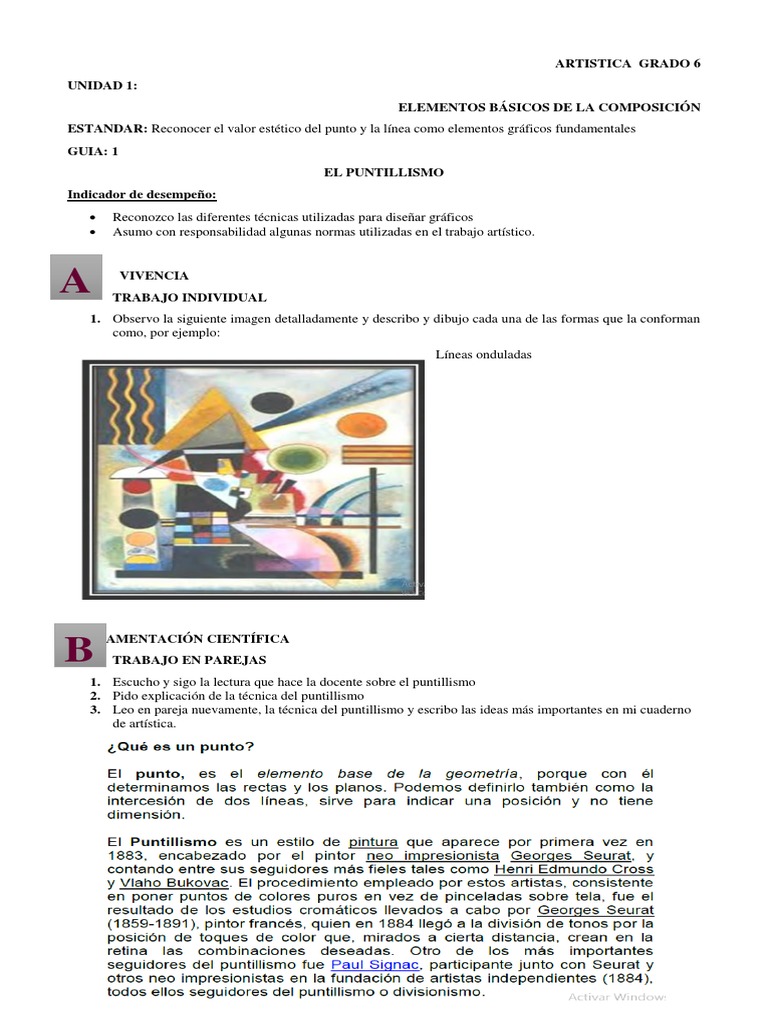 Unidad 1 - 6 | PDF | Dibujo | Pinturas