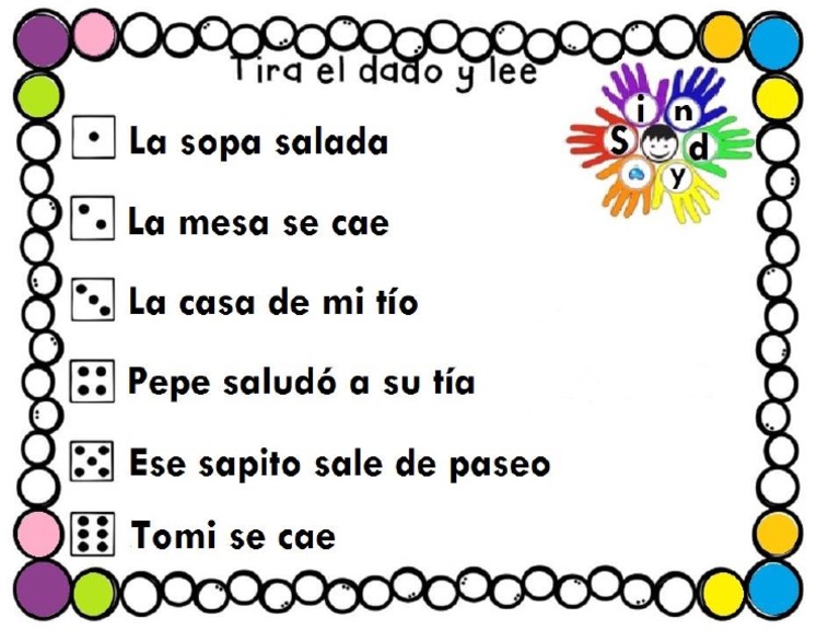 Tira El Dado Nivel 1-3