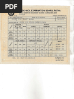 SSLC marks card | PDF
