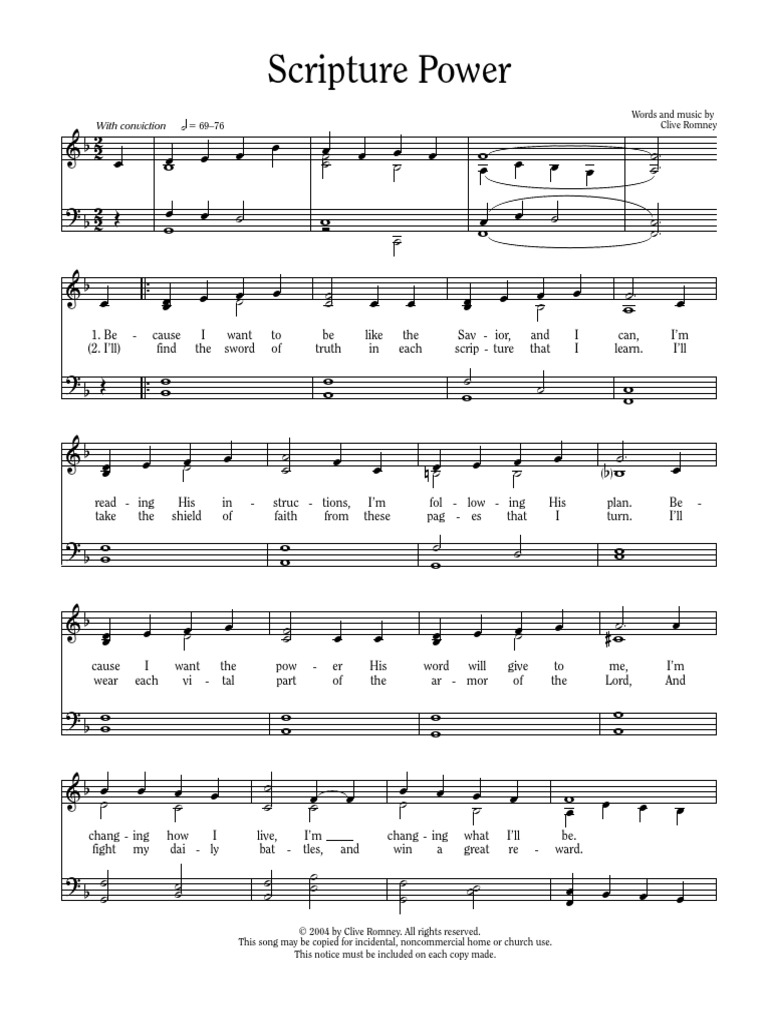 Scripture Power Eng | PDF