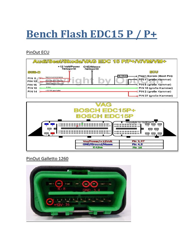 Bench Flash EDC15 P | PDF