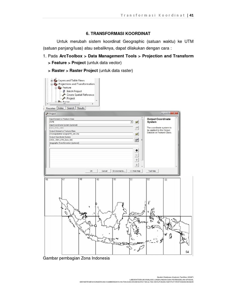 Transformasi Koordinat | PDF