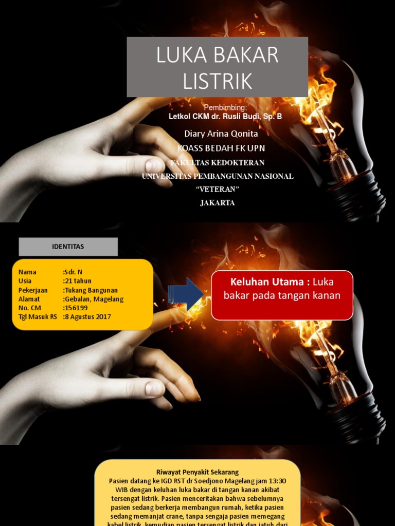 Luka Bakar Listrik | PDF