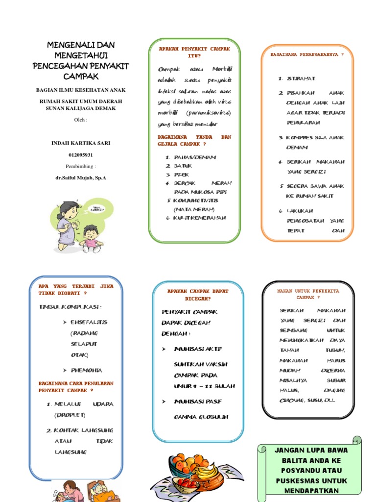 Leaflet Morbili | PDF