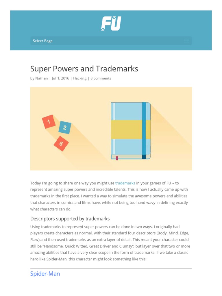 Freeform Universal - 02 - Trademarks & Super Powers | PDF | Spider Man