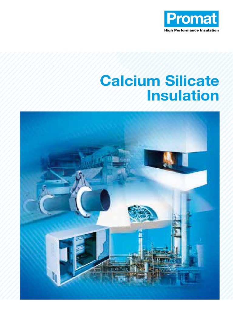 Calcium Silicate Insulation Brochure (1) | Furnace | Thermal Insulation