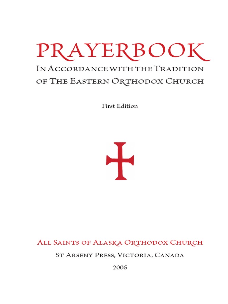 Orthodox Prayer Book PDF | PDF | Lord's Prayer | Confession (Religion)