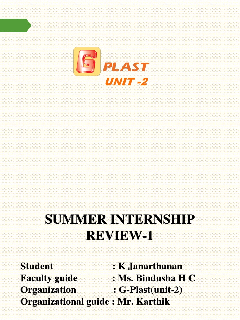 G Plast 2 | PDF | Swot Analysis | Business