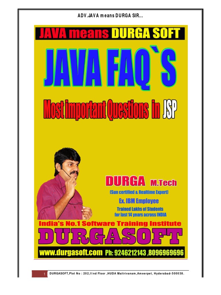 JSP Faqs | PDF | Java Server Pages | Java Servlet