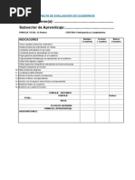 Rubrica para Evaluar Tutorial Receta de Cocina 3° | PDF