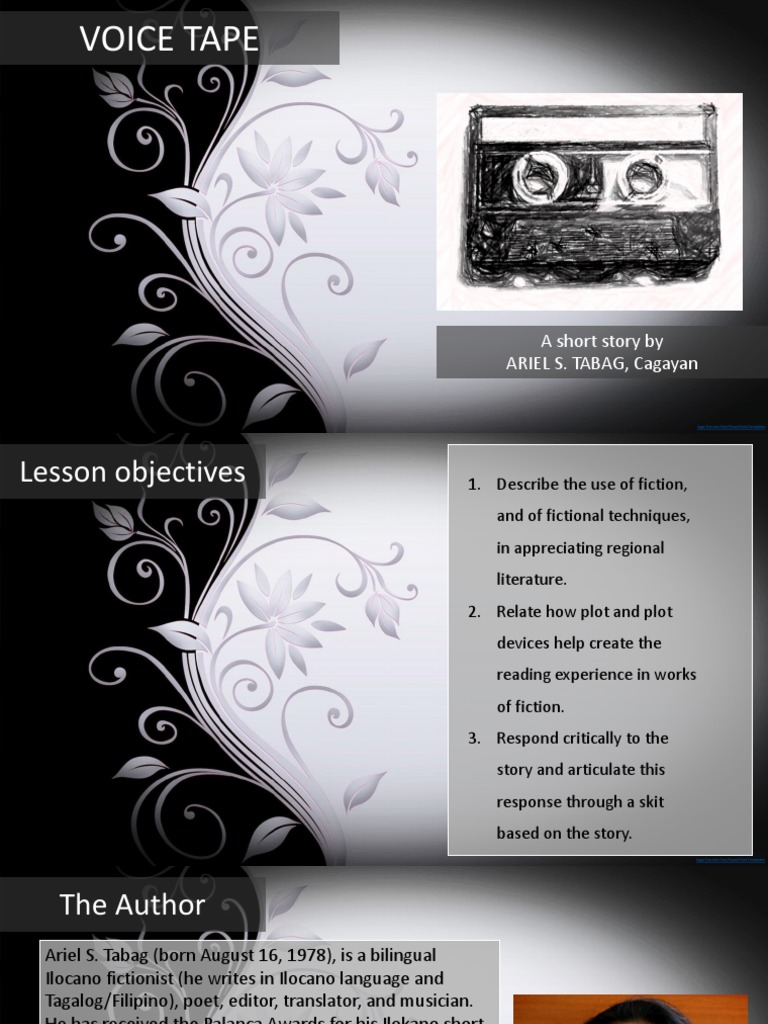 Voice Tape PDF | PDF