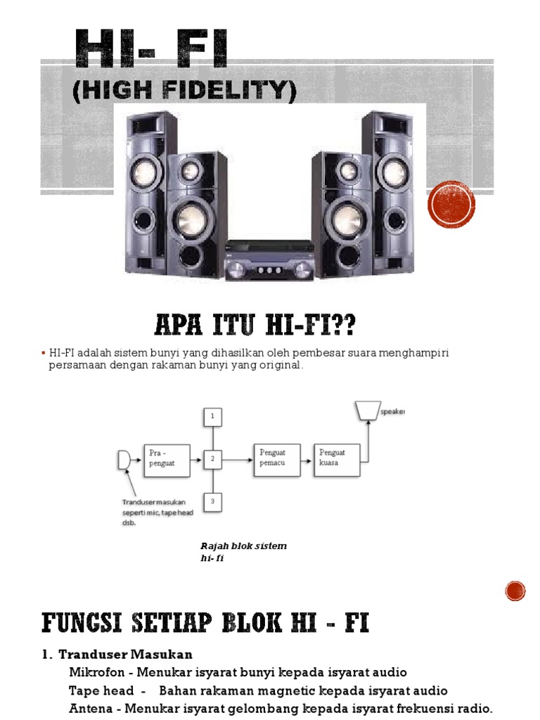 Hi - Fi | PDF