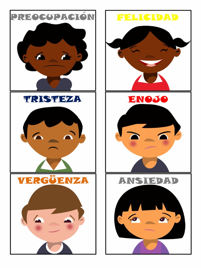 Lotería Emociones | PDF | Las emociones | Actitud mental positiva