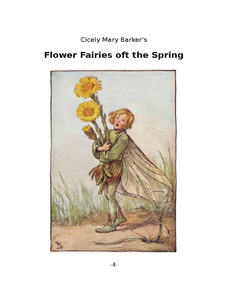 Cicely Mary Barker - Flower Fairies of The Spring 3 | PDF