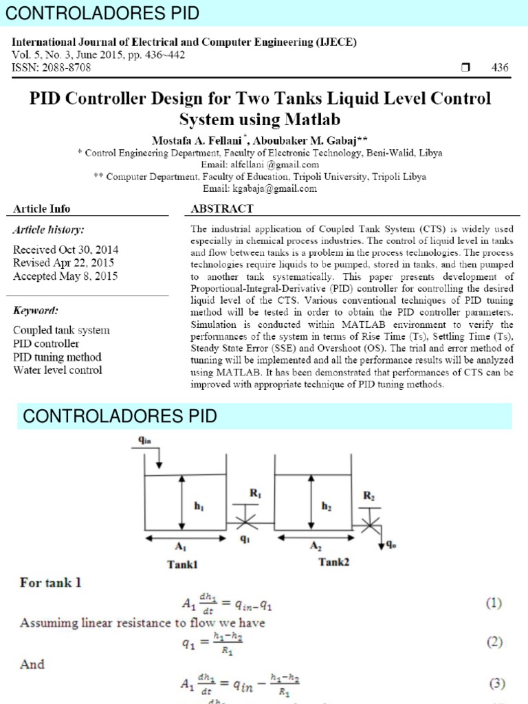 Controladores PID v2 | PDF