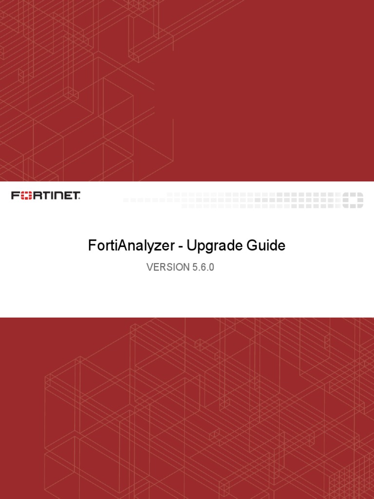 Fortianalyzer v5.6.0 Upgrade Guide | PDF | Computer Data Storage | Databases