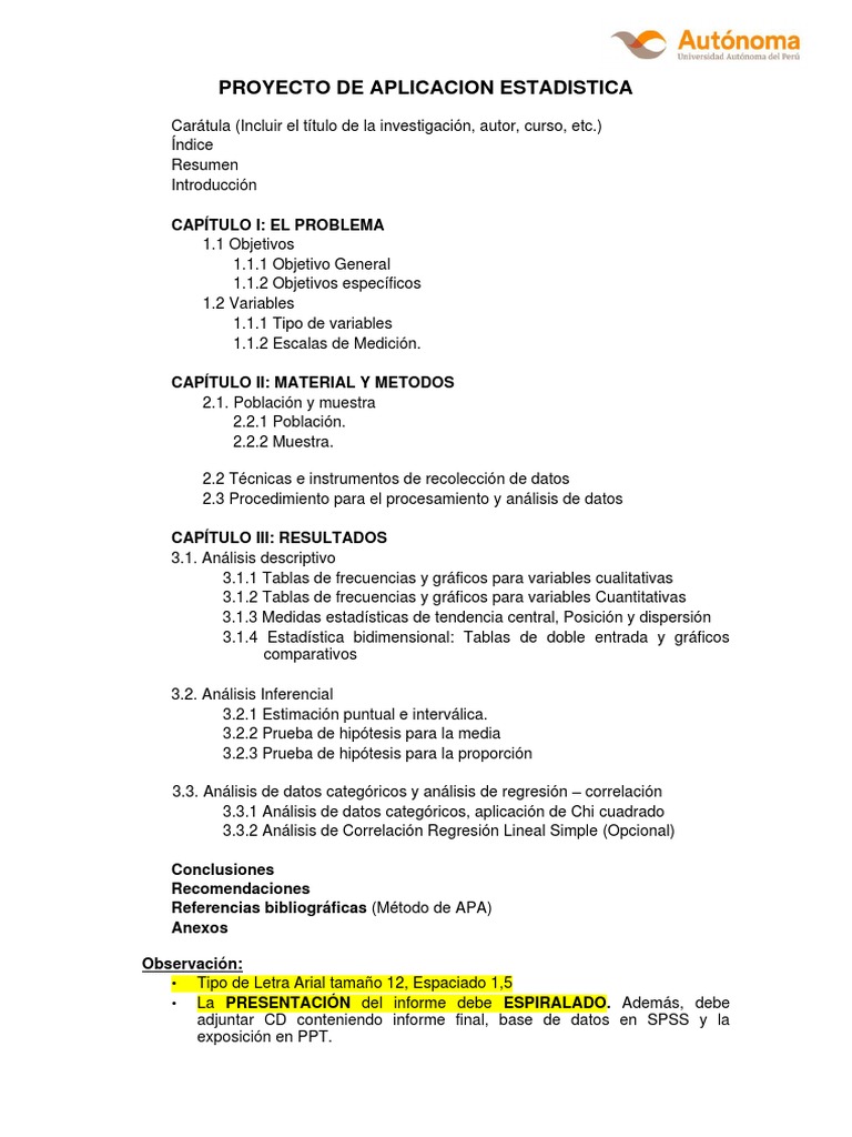 Indice de Proyecto Final PDF | PDF