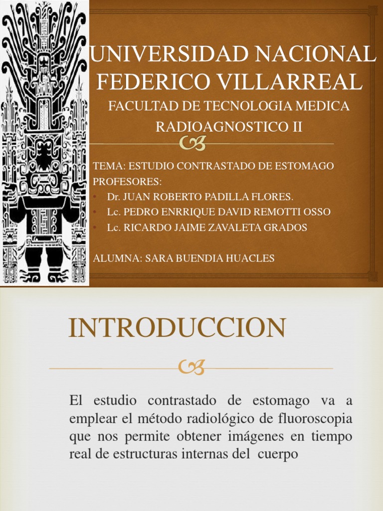 Estudio Contrastado del Estómago | PDF | Estómago | Abdomen