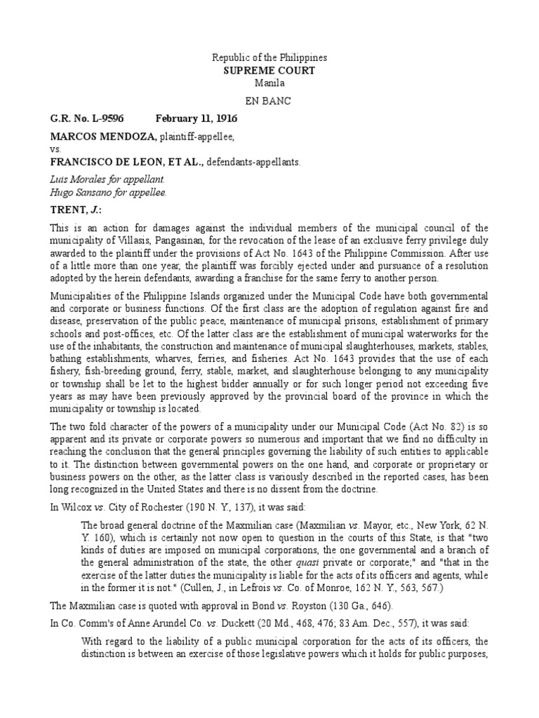 City and Municipality Tort | PDF | Tort | Complaint