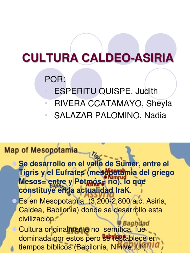 CALDEO Asiria | PDF | Babilonia | Mesopotamia