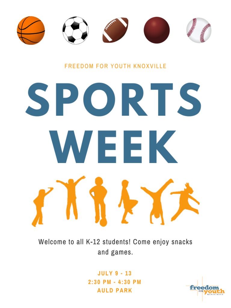 Sports Week | PDF | Sports & Recreation