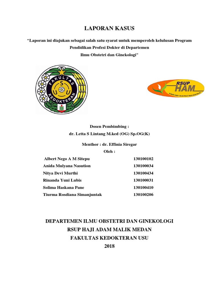 Cover Lapkas Obgyn | PDF