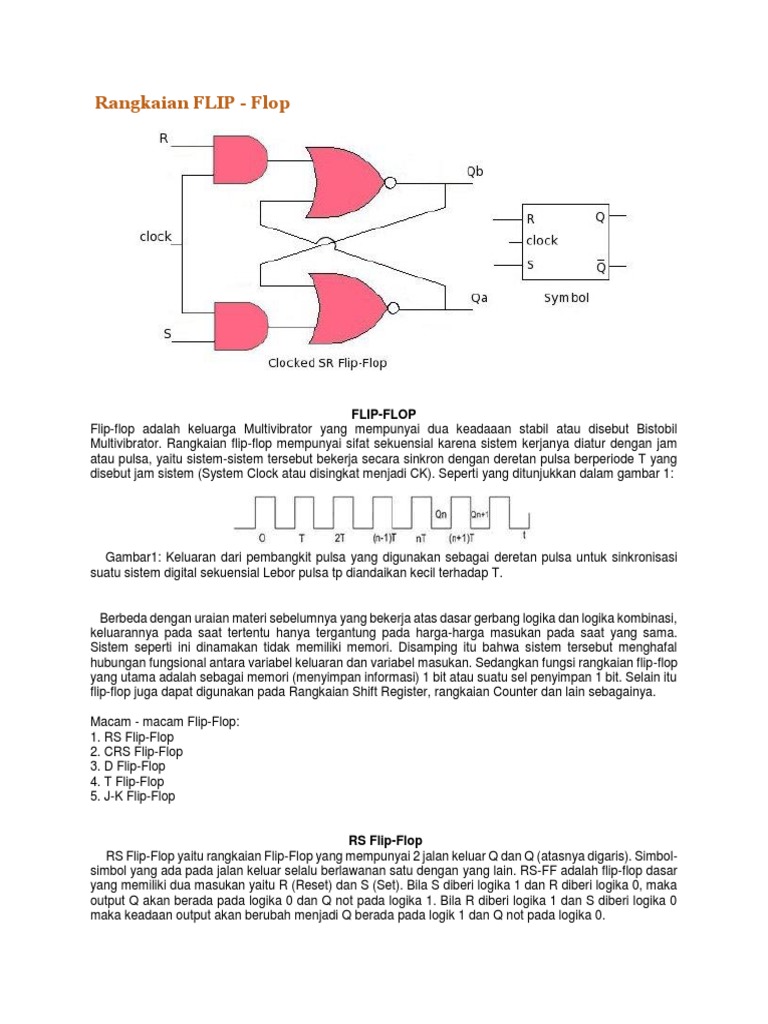 Rangkaian Flip Flop Pdf