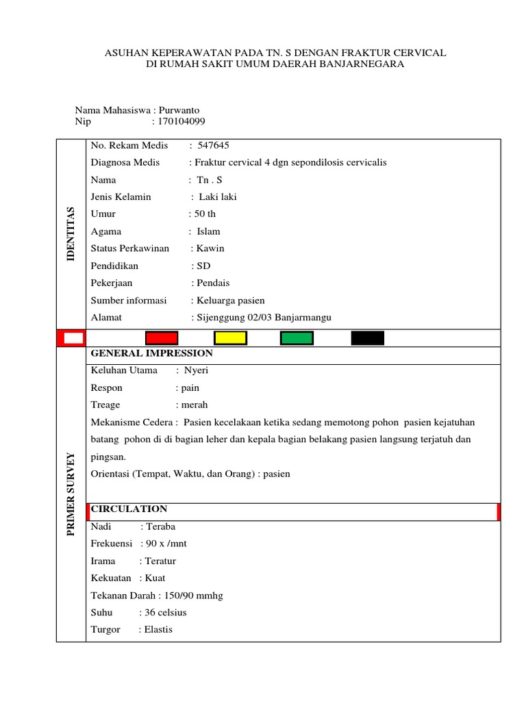FORMAT Pengkajian IGD | PDF