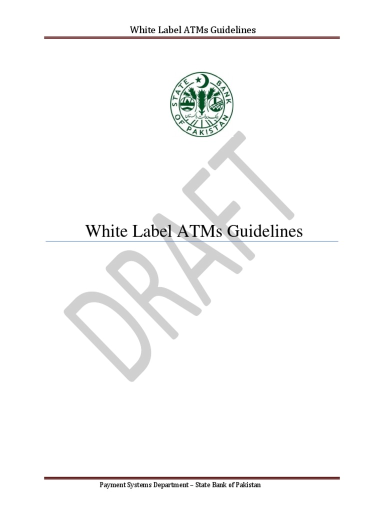 White Label ATM | PDF | Automated Teller Machine | Closed Circuit ...