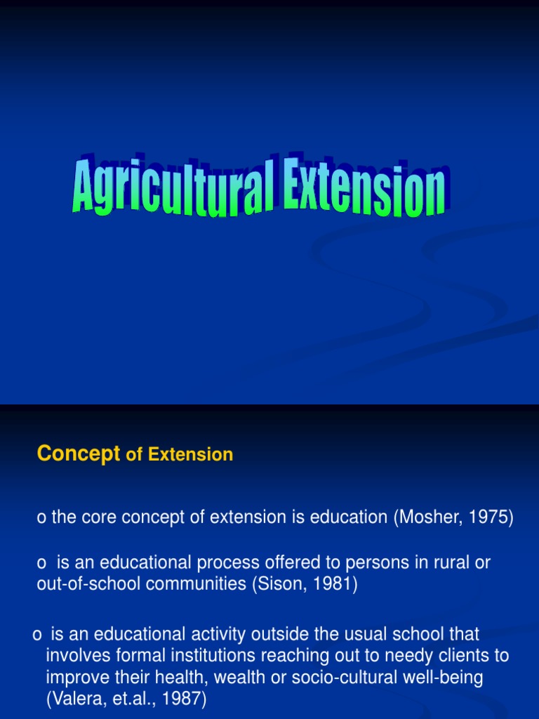 Overview of Ext | PDF | Institution | Community